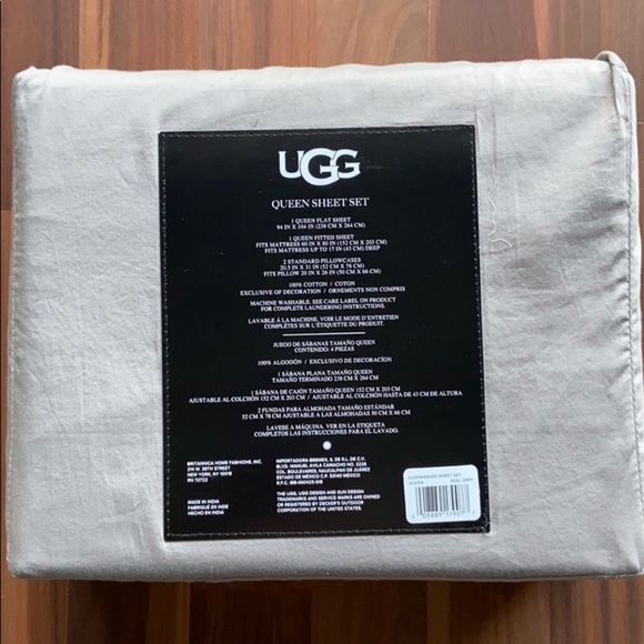 UGG | Bedding | Ugg Surfwashed 30tc Sheet Set In Seal Grey | Poshmark
